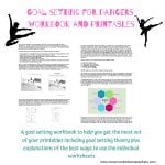 Goal setting for dancers workbook and printables - Resources for Dance ...