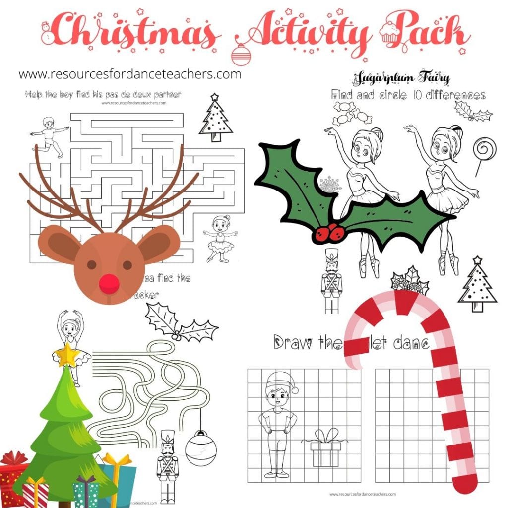 Christmas Ballet Activity Pack - Resources for Dance Teachers