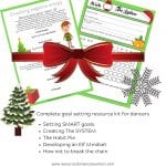 Christmas Goal Setting Kit for Dancers - Resources for Dance Teachers