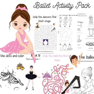 Ballet Activity Pack and Coloring pages II - Resources for Dance Teachers