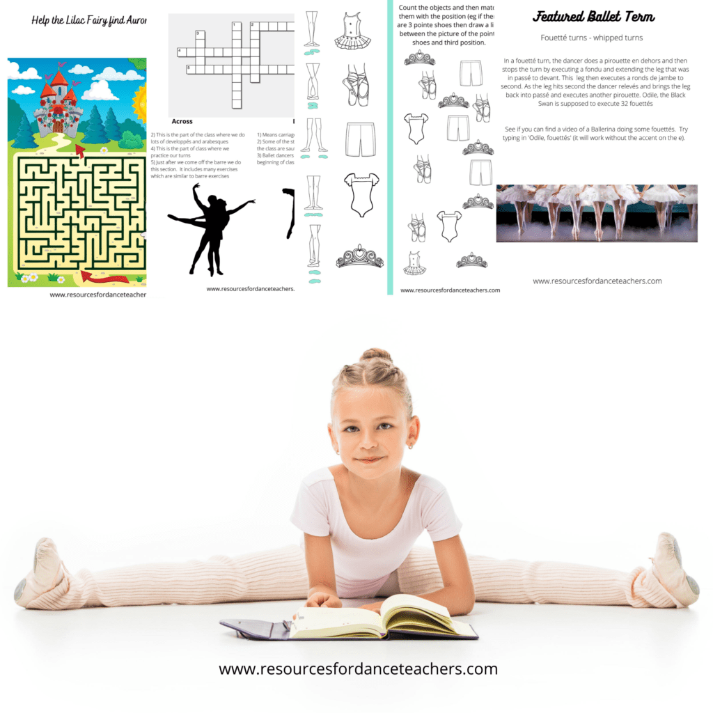 My first ballet theory pack - Resources for Dance Teachers