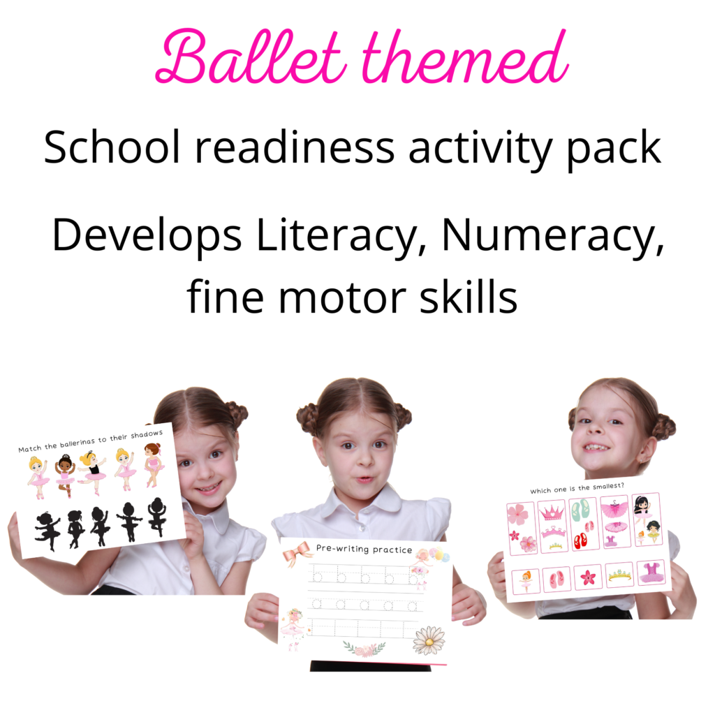 Brainy Ballerinas Preschool Ballet Activity Sheets - Resources for ...