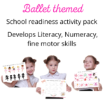 Brainy Ballerinas Preschool Ballet Activity Sheets - Resources for ...