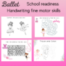 Brainy Ballerinas Preschool Ballet Activity Sheets - Resources for ...