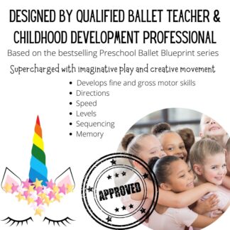 Unicorn Preschool dance class plan and activity pack - Resources for ...