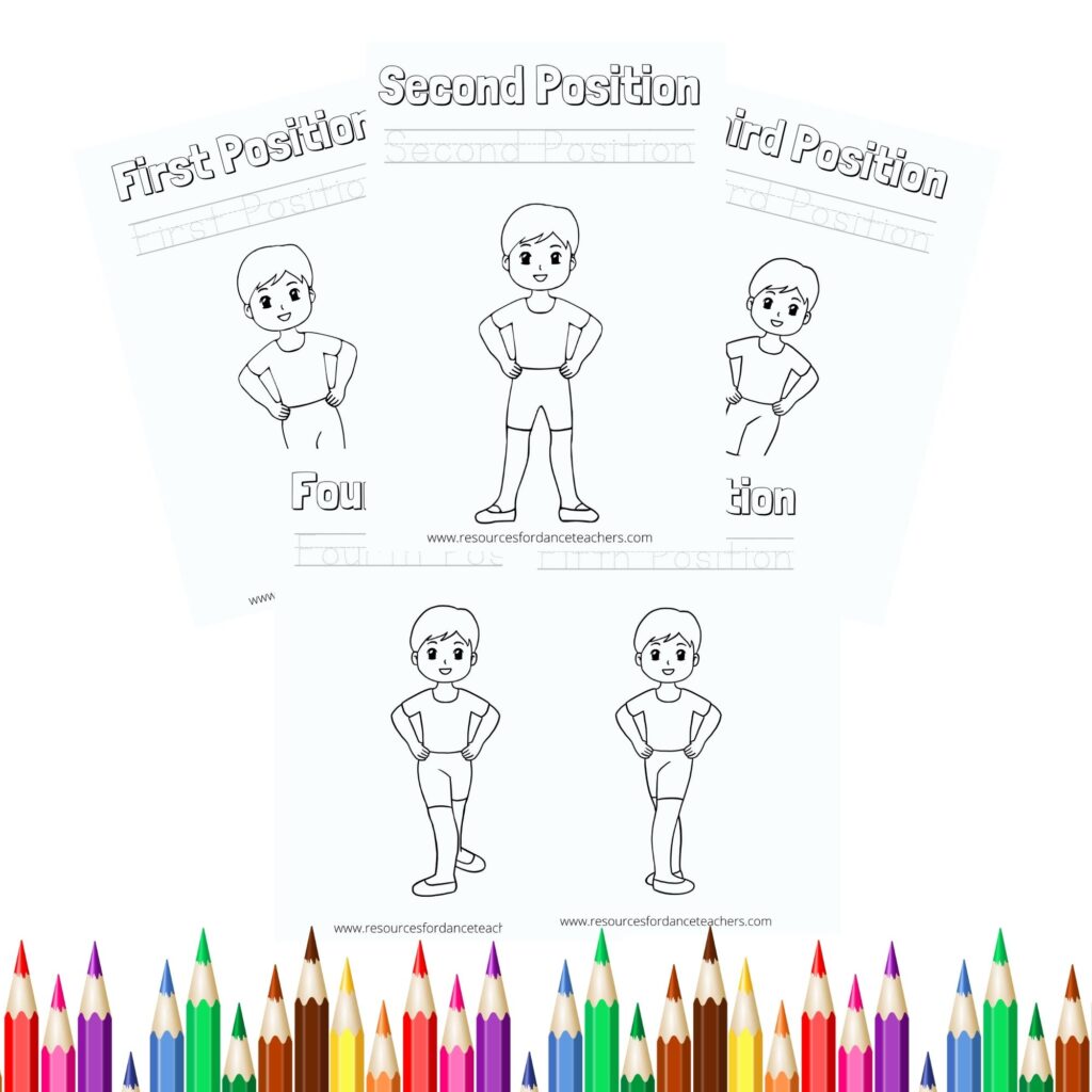 Ballet Coloring Pages Archives - Resources for Dance Teachers